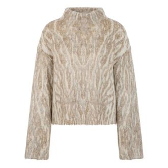Marc Cain Pull Style Ocelot - - Knitwear - Damen - Grau - XL