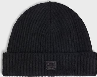 Gerard Darel Bonnet à côtes en cachemire - FIONA - Noir