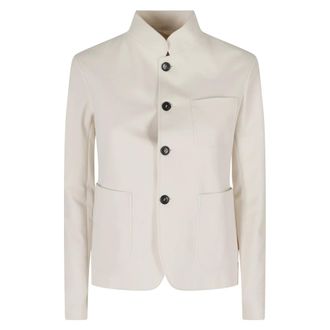 Circolo 1901 Veste &agrave; col mandarin 4 boutons - Femme - Vestes - Blanc - Taille: 40 FR