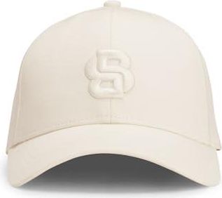 BOSS Hommes Zed-B-Icon Casquette en Twill de Coton avec Monogramme Double B brod&eacute;