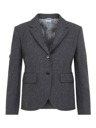 Thom Browne Blazer - Gris Fonc&eacute;