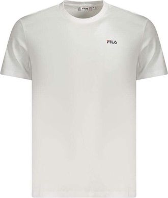 Fila Mens Laas Regular Tee T-Shirt, Bright White, XXL