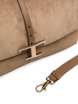 Tod's T Timeless Shoulder Bag - Taupe