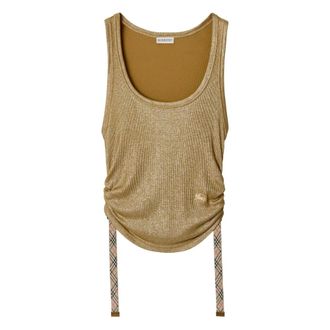 Burberry Femme, Tops, Jaune, Taille: 36 FR Tiana C4010