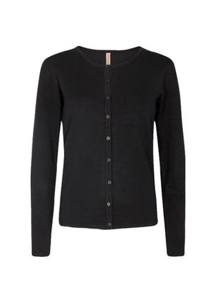 Soyaconcept Soya Concept SOYACONCEPT Damen Sc-dollie 446 Classic Knit Cardigan Strickjacke, Schwarz, L EU