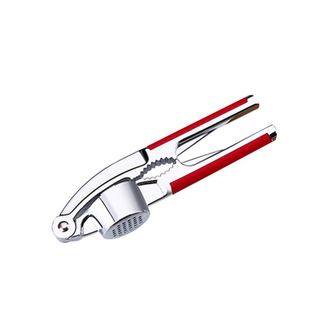 Amosfun Chopper Knoblauchpresse Knoblauchpresser Ingwerpresse Hackfleischzerkleinerer Knoblauchzerkleinerer Walnuss-&ouml;ffnungswerkzeuge Rot