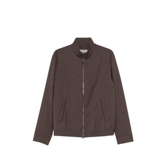 Canali Zip-fastening Pocket Overshirt