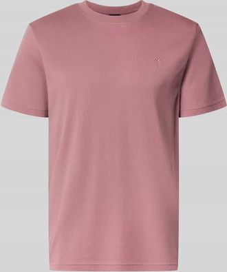 Joop T-Shirt mit Rundhalsausschnitt und Logo-Stitching