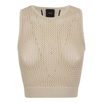 Pinko Pinko, Femme, Tops, Gris, Taille: 36 FR Morus Top