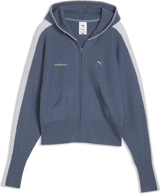 Puma x MADHAPPY T7 Strickjacke Damen, Accessoires, Blau, XL