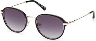 Guess Homme, Accessoires, Noir, Taille: 53 MM Round Lunettes de soleil