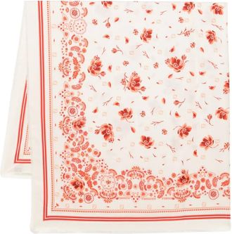 Fendi Schal mit Print - Nude