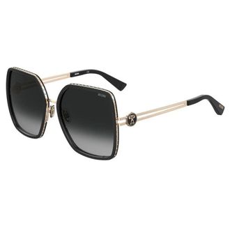 Moschino Stilvolle Sonnenbrille schwarzer Rahmen - - Accessories - Damen - Schwarzk - 57 MM