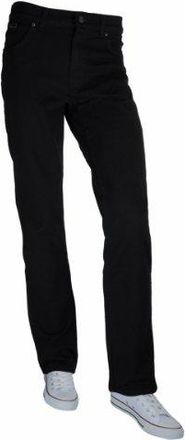Wrangler Homme Coupe Straight-Leg Jeans W121S7009 Texas Stretch - Noir Overdye, 32W / 34L
