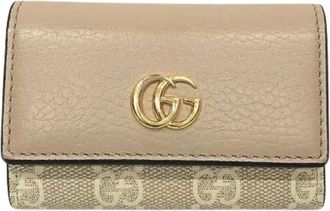 Gucci Pre-owned Porte-cl&eacute;s - Femme - Pre-owned - Beige - Taille: ONE Size