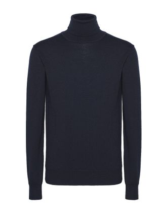 8 by YOOX MERINO WOOL ESSENTIAL ROLL-NECK SWEATER