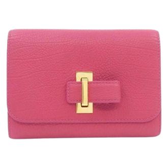 Delvaux Portefeuille Simplissime Pre-owned - Femme - Pre-owned - Rose - Taille: ONE Size