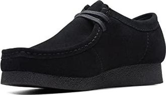 Clarks Homme Wallabeeevo Racine Accueil Femme Chaussures-Femme Bottines, Black SDE, 42 EU