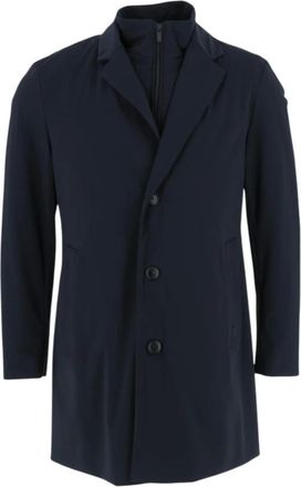 HUGO BOSS Homme, Manteaux, Bleu, Taille: XL Manteau avec Gilet Intérieur Amovible