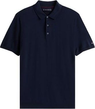 Tommy Hilfiger Kurzes Wollärmel Polo - Blau