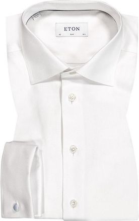 Eton Herren Hemd weiß Slim Fit