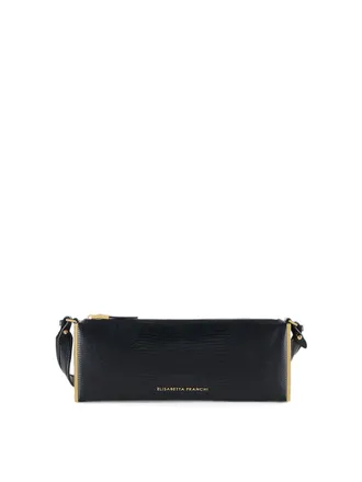Elisabetta Franchi Schultertasche - Schwarz