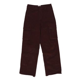 Arte Cord Cargo Hose - - Trousers - Herren - Rot - W32