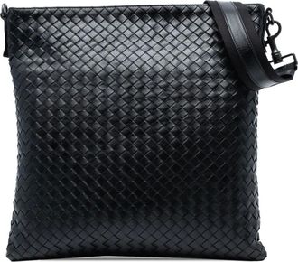 Bottega Veneta sac à bandoulière Intrecciato VN (2012-2025) - Noir