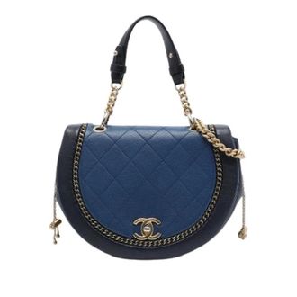 Chanel Pre-owned Vintage Satchel - - Pre-owned - Damen - Blau - ONE SIZE