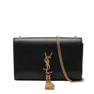 Saint Laurent Sac bandouli&egrave;re Kate Pre-owned - Femme - Pre-owned - Noir - Taille: ONE Size