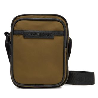 Tommy Hilfiger Umh&auml;ngetasche Tommy Hilfiger Th Repreve Mini Reporter AM0AM13465 Braun