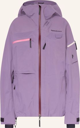 Peak Performance Hardshell-Skijacke Alpine Gore-Tex 3l lila