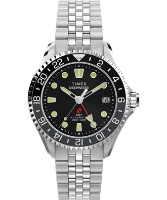 Timex Deepwater Meridian Silber Herren Armbanduhr TW2Y63900