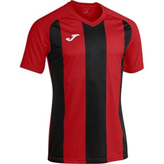 Joma T-Shirt Kurzarm Pisa II Rot Schwarz, 102243.601.L