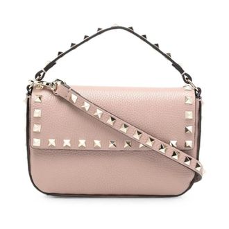 Valentino Garavani Femme, Sacs, Beige, Taille: ONE Size Rockstud Mini Shopping Bag