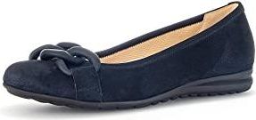 Gabor Femme Ballerines, Dame Ballerines Classiques,Chaussures dété,Ballerines,Classique,élégant,Bleu (Dark-Blue),37.5 EU / 4.5 UK