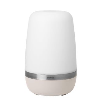 Blomus | LED Outdoor Leuchte -Spirit- | Akku Tischlampe f&uuml;r Au&szlig;en | Moonbeam | Gr&ouml;&szlig;e XL &Oslash;21 x 35 cm | IP44 | zwei Helligkeitsstufen