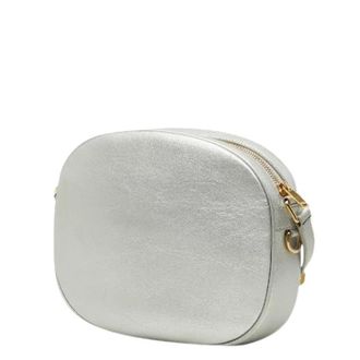 Celine Pre-owned C Charm Leder Schultertasche - - Pre-owned - Damen - Grau - ONE SIZE