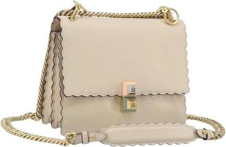 Fendi Sac bandouli&egrave;re vintage Pre-owned - Femme - Pre-owned - Beige - Taille: ONE Size
