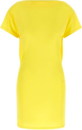 Jacquemus Robe Au Genou - Jaune