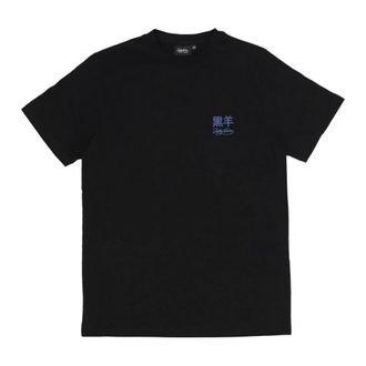 Dolly Noire Tatsu Tee - - Tops - Herren - Schwarzk - S