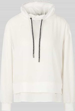 Marc Cain Langarmshirt mit gerafftem Stehkragen