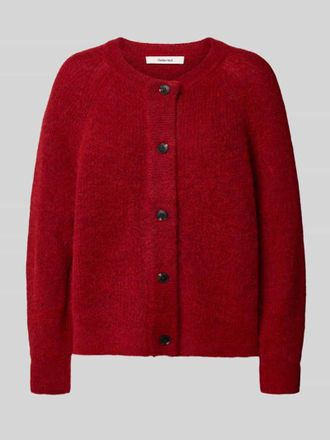 Selected Regular Fit Strickjacke aus Woll-Mix mit Alpaka Modell LULU