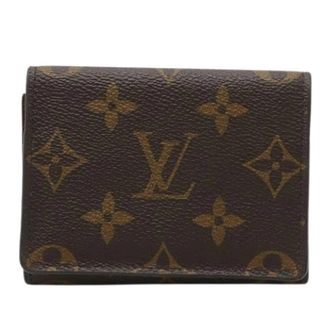 Louis Vuitton Pre-owned Monogram Kartenetui - - Pre-owned - Herren - Braun - ONE SIZE