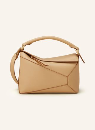 Loewe Handtasche Puzzle Edge Small beige