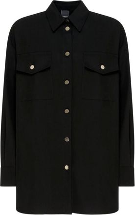Pinko Pinko, Femme, Blouses et Chemises, Noir, Taille: 40 FR Chemises
