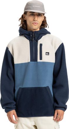 Quiksilver Ocean View Mix Up - Hooded Technical Fleece for Men - Technisches Fleece mit Kapuze - M&auml;nner - XXL - Schwarz