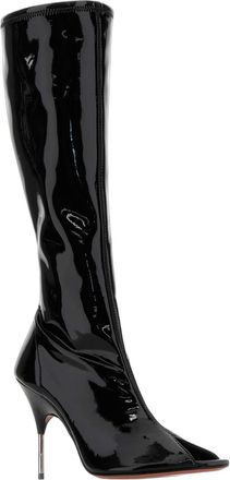 Amina Muaddi Black95mmpyramidheel Scarpe Con Tacco High Heel Shoes