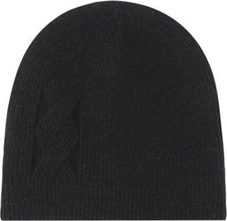 Generic Bonnet Femme Hiver Bonnet Femme Chapeau Femme Hiver Confortable Classique - Homme Laine &Eacute;paisse Hiver, Tricot Casual Mode, Chaud pour Ext&eacute;rieur, Style