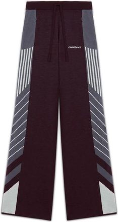 Casablanca Femme, Pantalons, Violet, Taille: 42 FR Pantalon Sportif